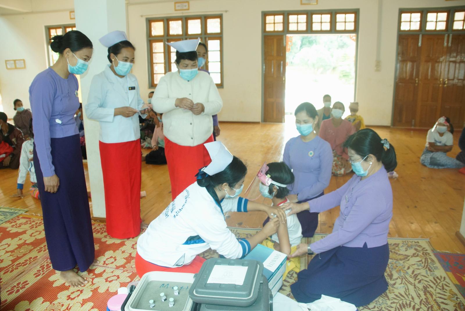 ပင်လောင်းမြို့နယ်၌ အမျိုးသမီးငယ်များ သားအိမ်ခေါင်းကင်ဆာရောဂါ အိတ်ခ
